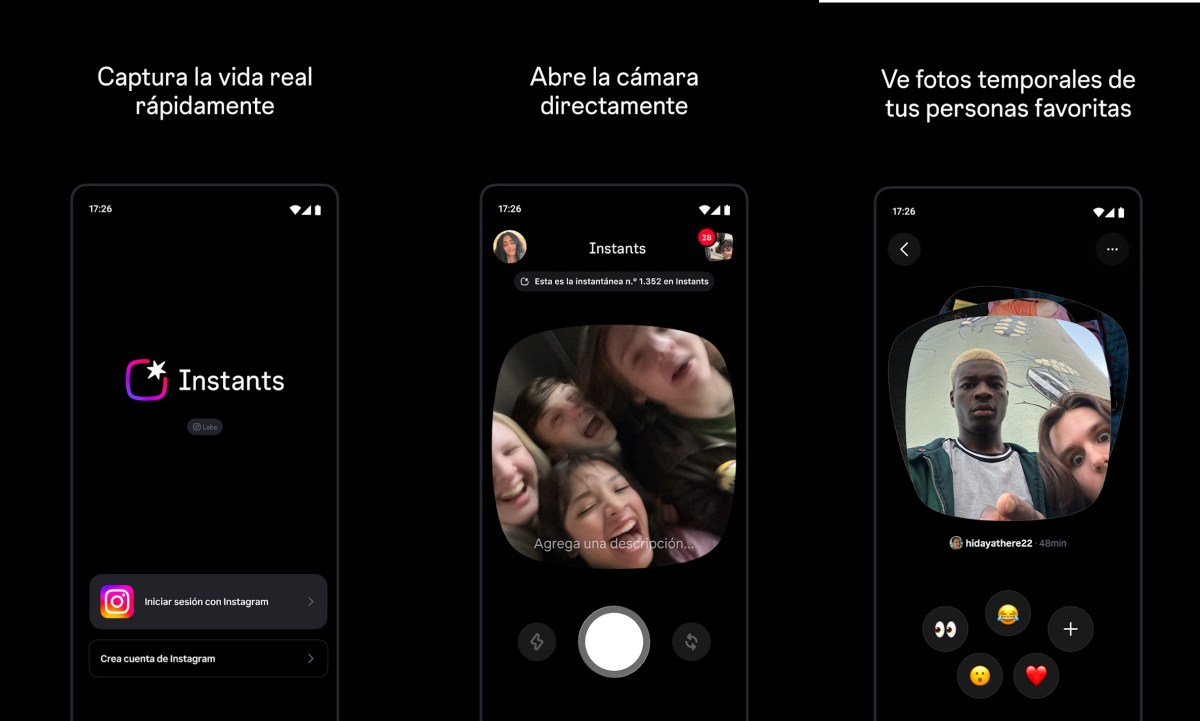 Instagram lanza Instants, la nueva app para compartir fotos que solo ...