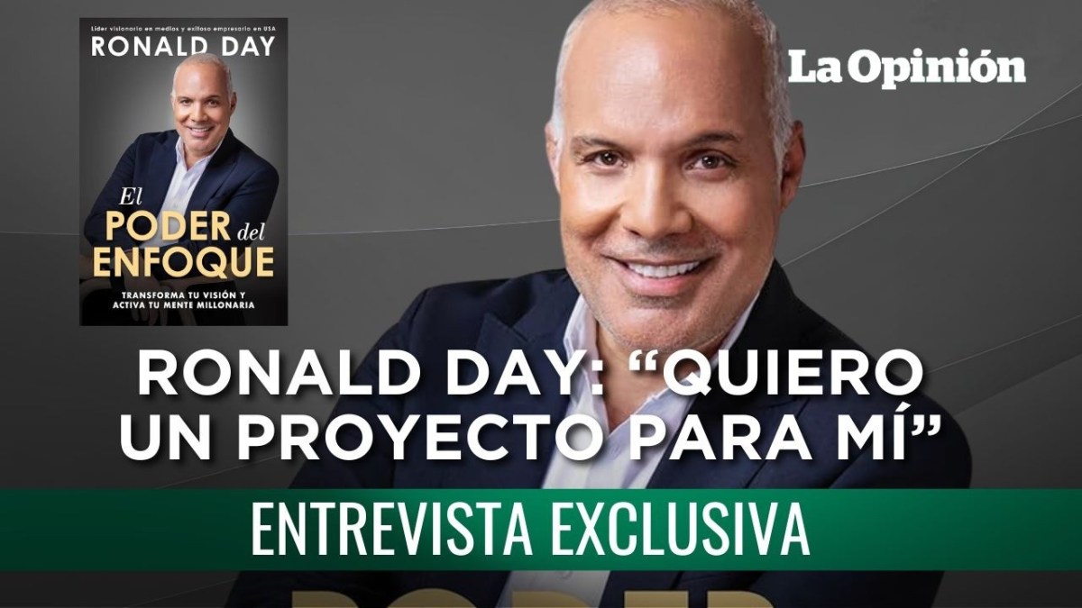 Ronald Day sobre lo que dicen de él: "Yo solamente doy explicaciones y ...