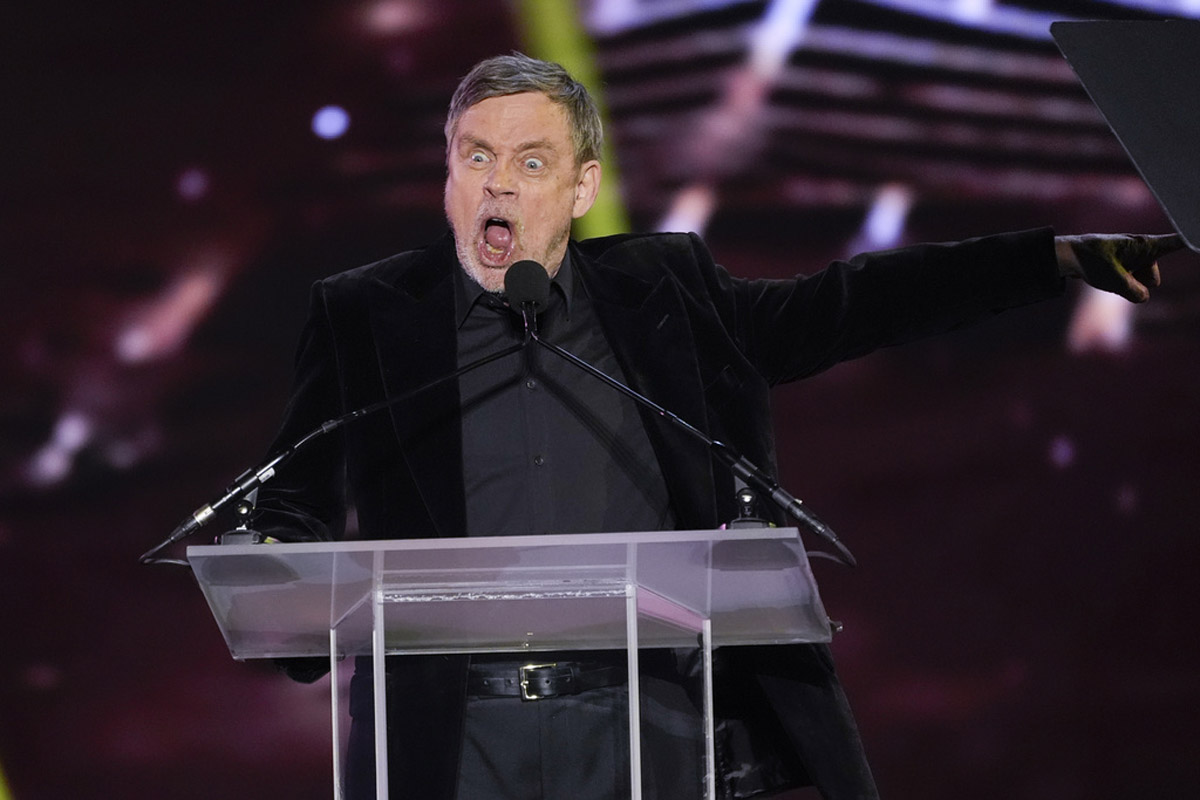 Mark Hamill, actor de la zaga "Star Wars", publicó una imagen donde ...