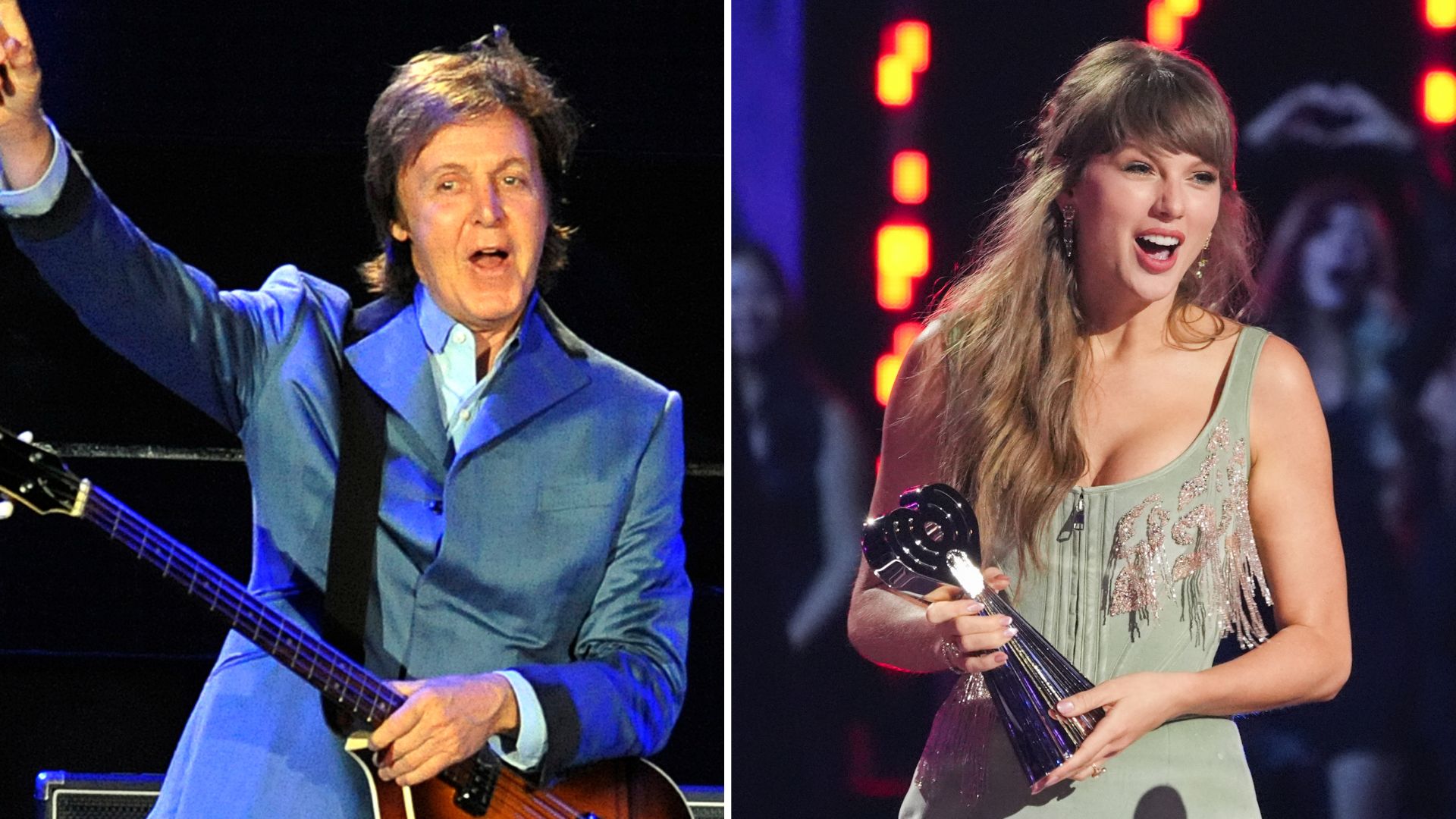 Paul McCartney compara el impacto global de Taylor Swift con la ...