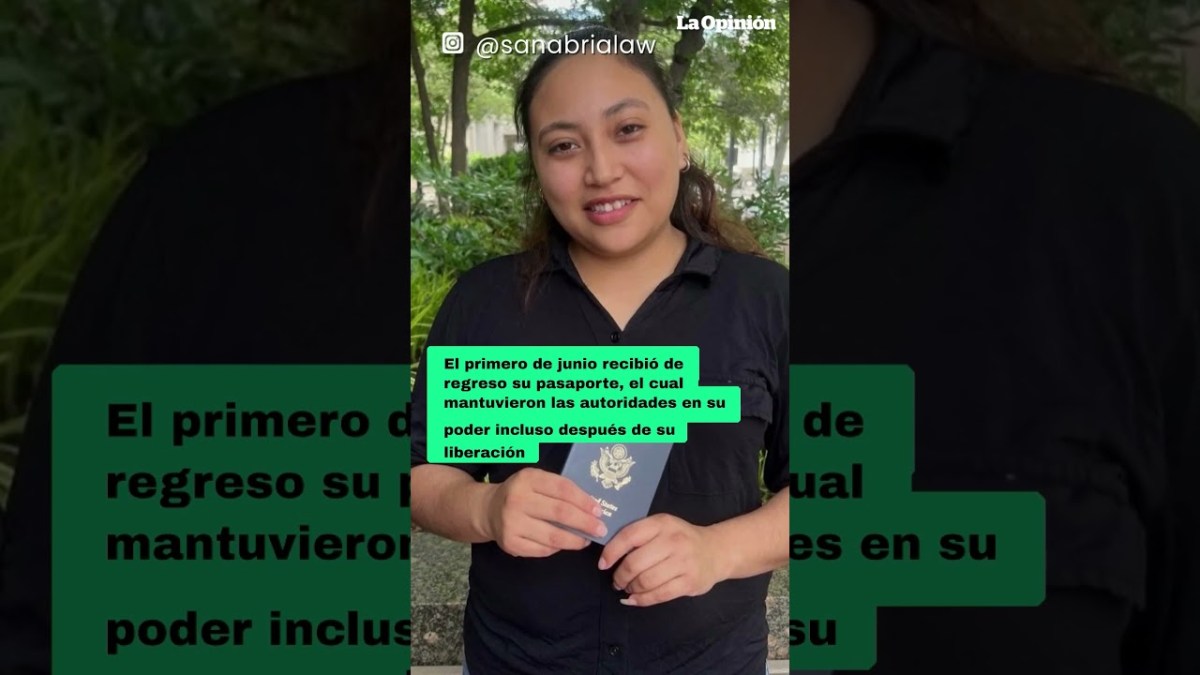 ICE detuvo a latina pese a probar su ciudadanía: hoy es libre y ...